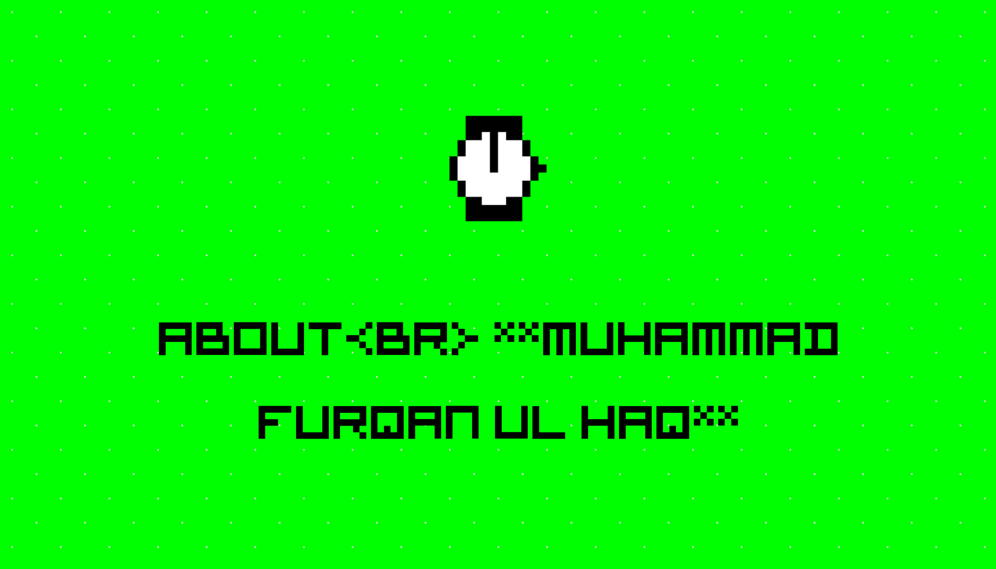 About Muhammad Furqan Ul Haq on HackerNoon